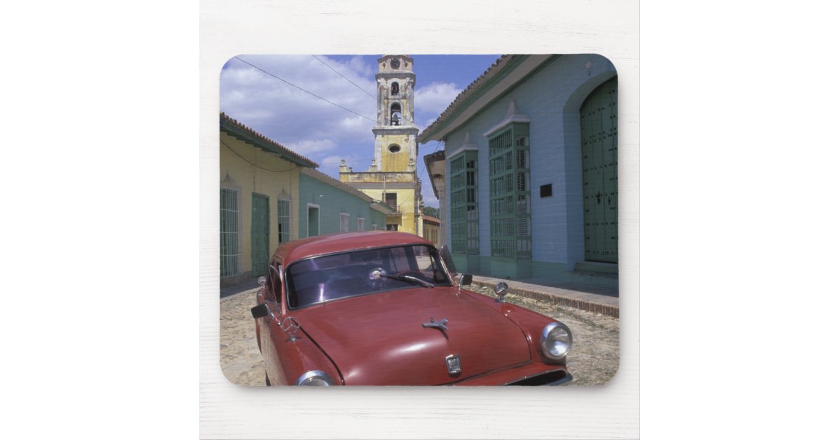 Cuba, old colonial village of Trinidad. Mouse Pad | Zazzle