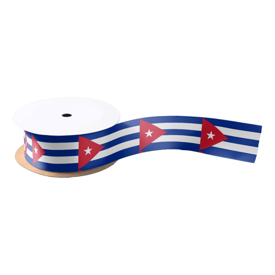 Cuban flag ribbon | Zazzle