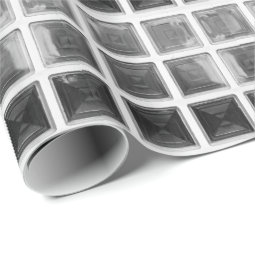 Cubed Windows Wrapping Paper | Zazzle