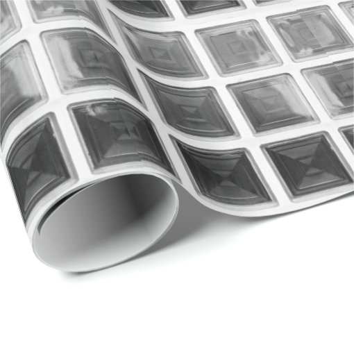 Cubed Windows Wrapping Paper | Zazzle