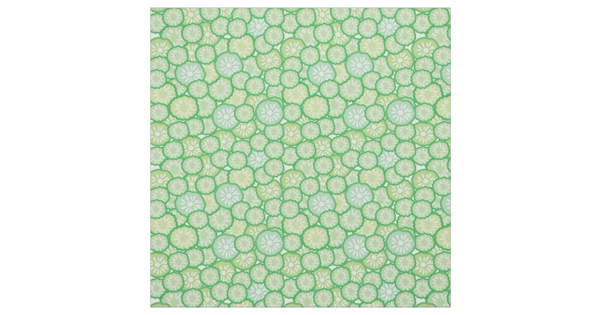 Cucumber funny pattern fabric | Zazzle