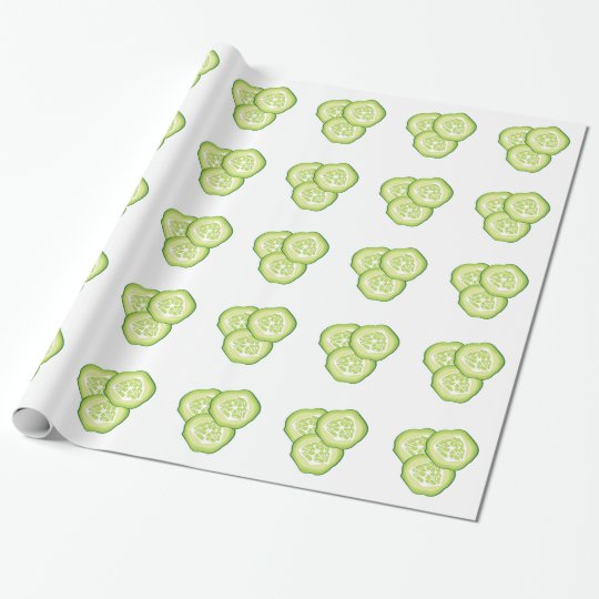 Cucumbers Wrapping Paper | Zazzle.com