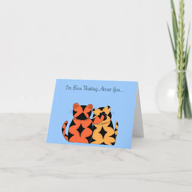 Cuddling Tigers Card | Zazzle