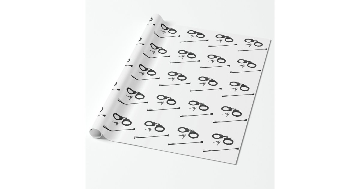 CUFFS AND CROP WRAPPING PAPER | Zazzle