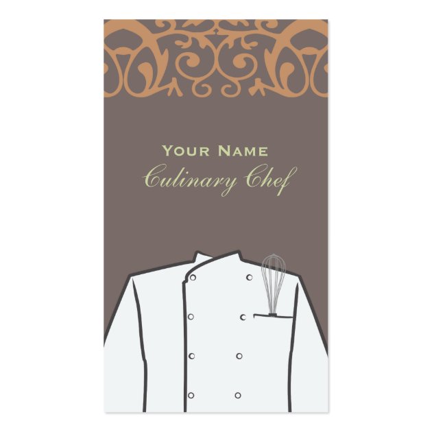 Culinary Chef Business Card