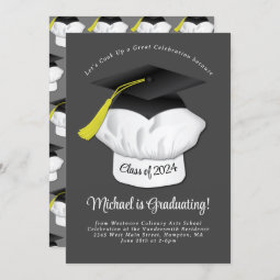 Culinary Chef Graduation Party Invitation | Zazzle
