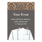 Chef Whisk Brunch Cooking Class Invitation | Zazzle.com