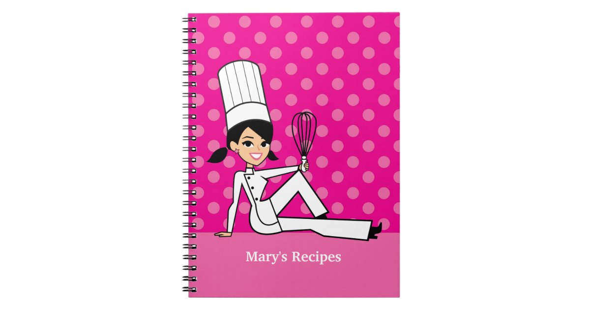 Culinary Girl Notebook | Zazzle