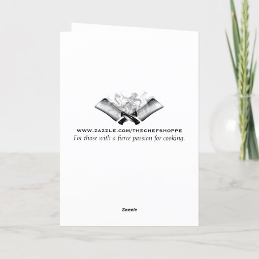 Culinary School Graduation Personalized Card | Zazzle