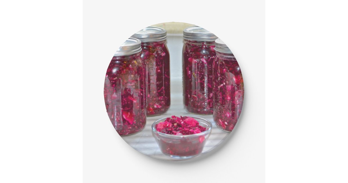 Cultured Beets Paper Plate | Zazzle