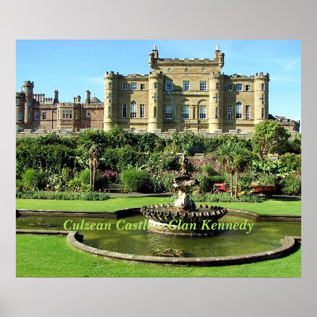 Culzean Castle – Clan Kennedy Poster | Zazzle