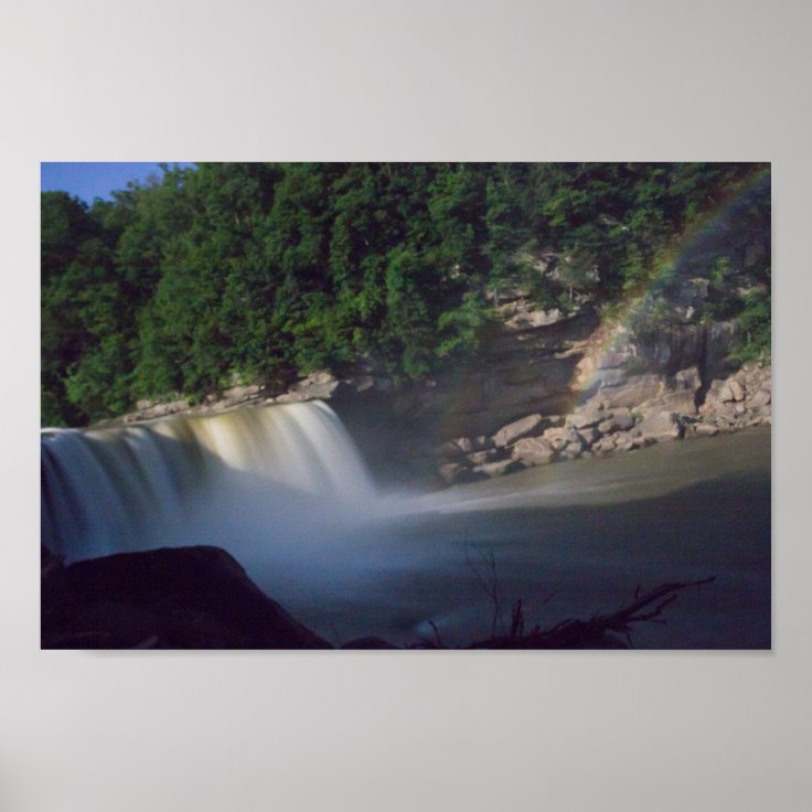 Cumberland Falls & Moonbow, Kentucky Poster | Zazzle