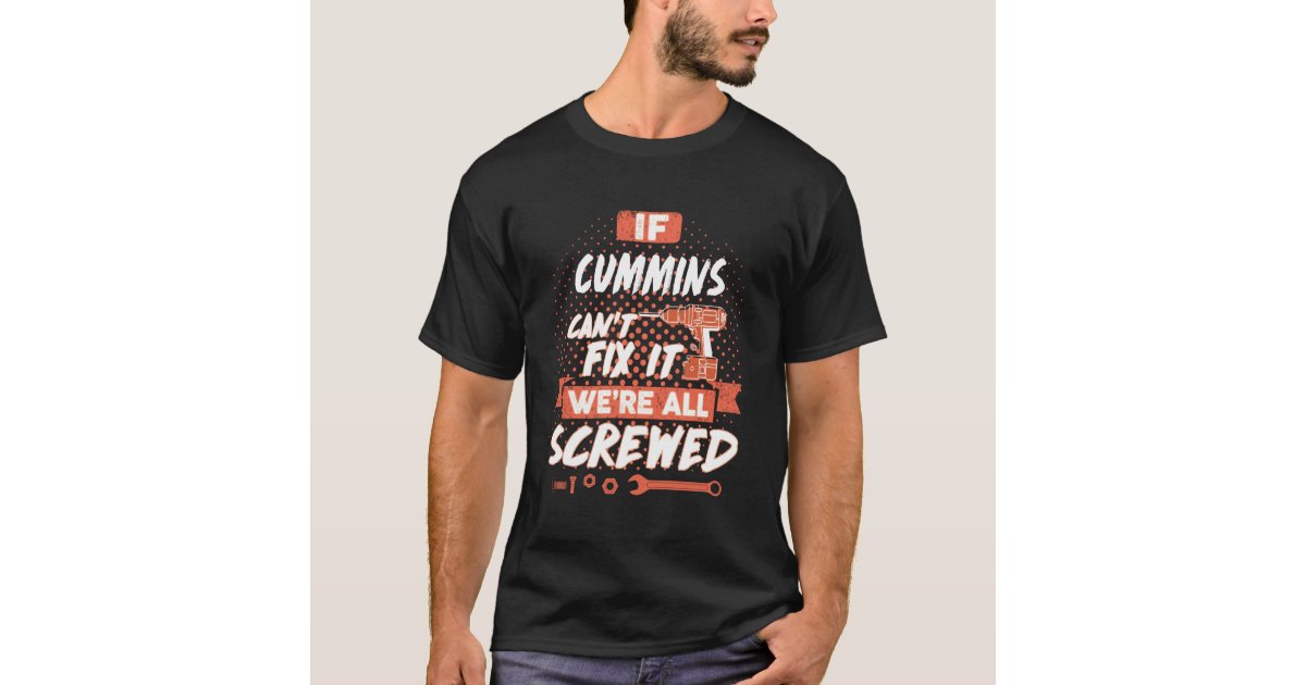 CUMMINS Shirt, CUMMINS Gift Shirts | Zazzle