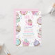 Cupcake 3rd Birthday Party Three Is So Sweet Candy Invitation | Zazzle