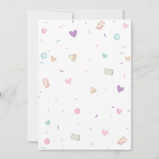 Cupcake 5th Birthday Party Five Is So Sweet Candy Invitation | Zazzle