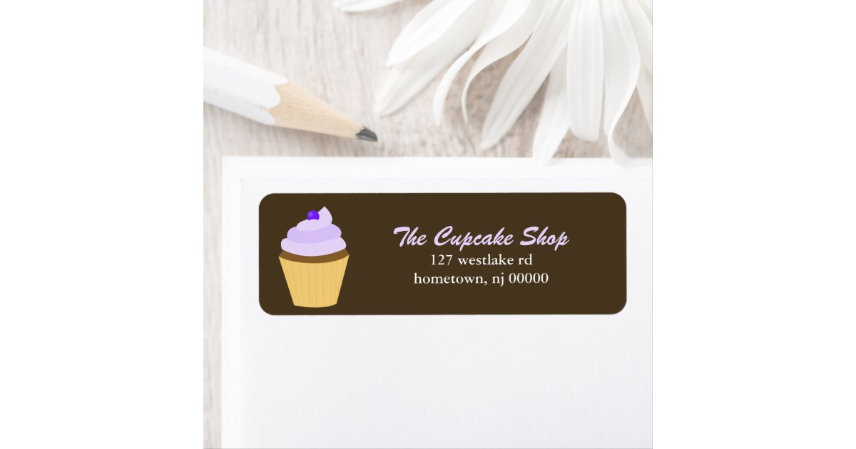 Cupcake Address Labels | Zazzle