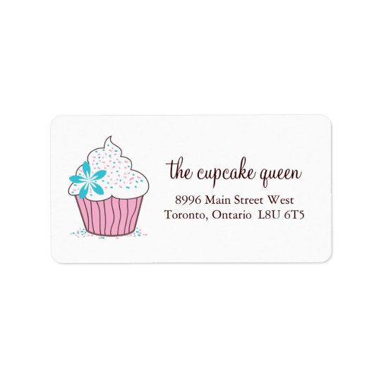 Cupcake Address Labels | Zazzle.com