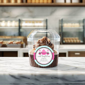 Cupcake and Cake Pops Bakery Box Seals | Zazzle