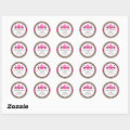 Cupcake and Cake Pops Bakery Box Seals | Zazzle