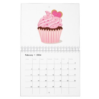 Cupcake Calendar | Zazzle