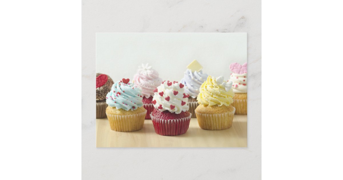 Cupcake Postcard | Zazzle