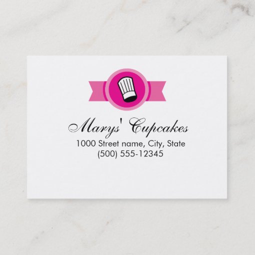 Cupcake Rewards Card Template | Zazzle