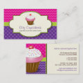 Cupcake Shop Business Card | Zazzle