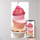 Cupcake Stack Poster | Zazzle
