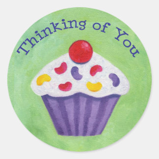 Thinking Of You Stickers | Zazzle