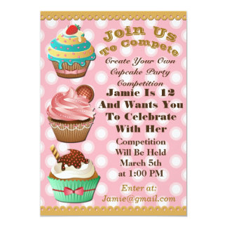 Bake Off Invitations & Announcements | Zazzle