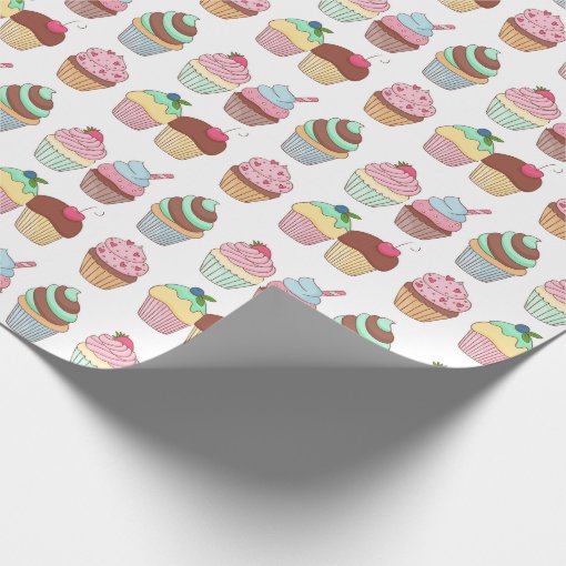 Cupcake Wrapping Paper | Zazzle