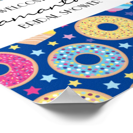Cupcakes & Donuts Welcome Sign | Zazzle
