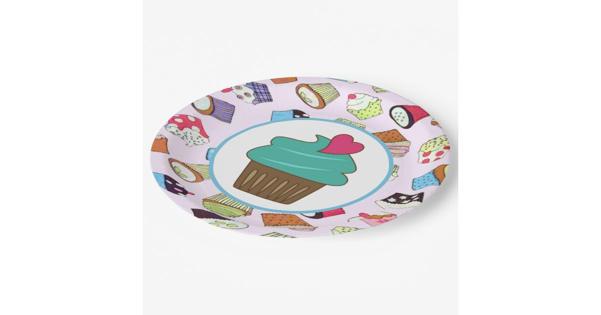 Cupcakes Paper Plates | Zazzle