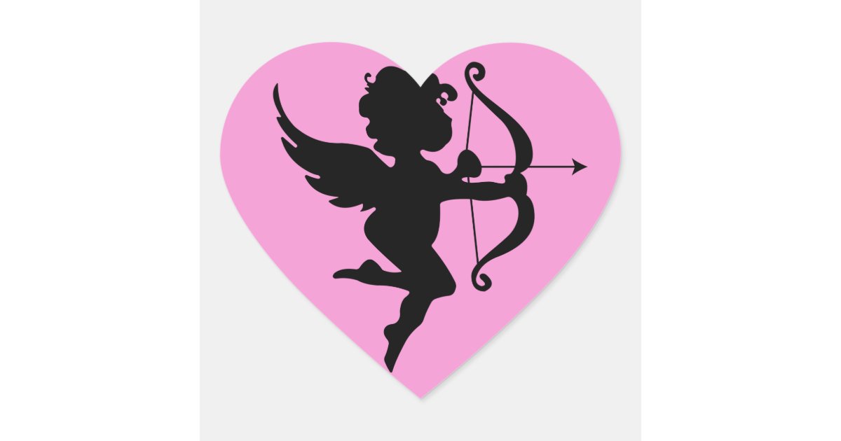 Cupid Valentine Sticker | Zazzle