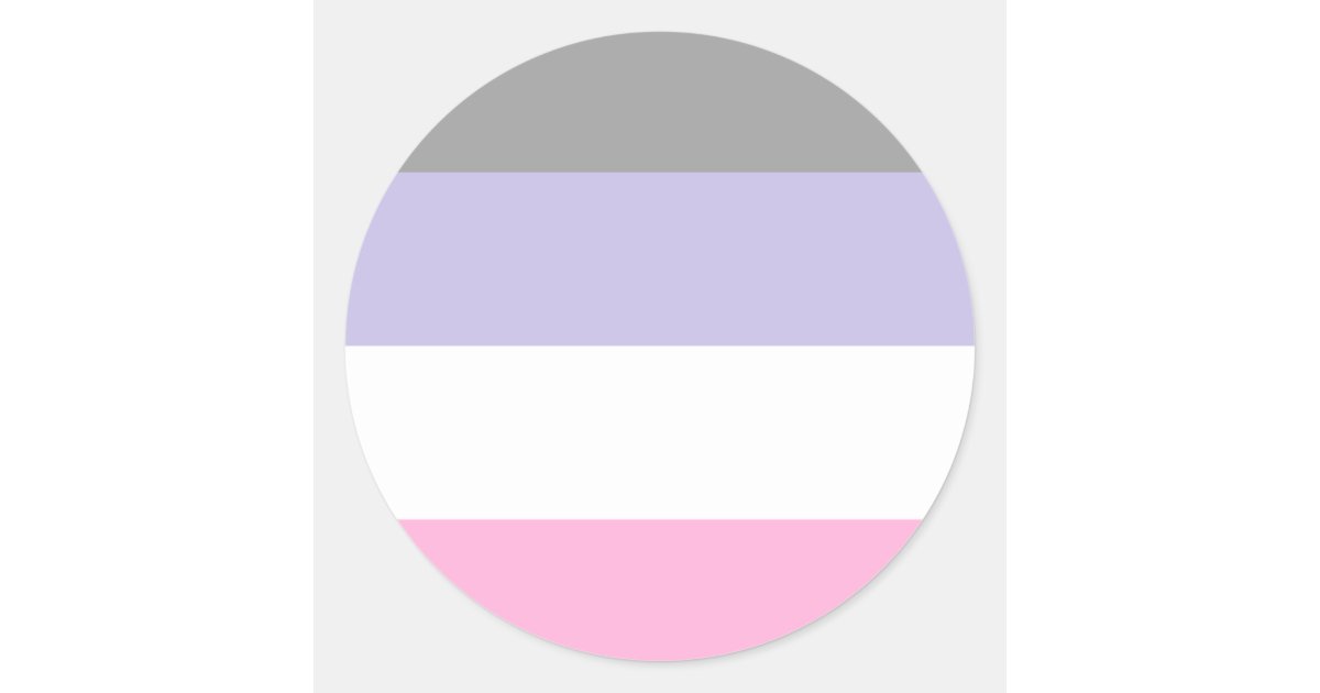 Cupioromantic Pride Flag Classic Round Sticker