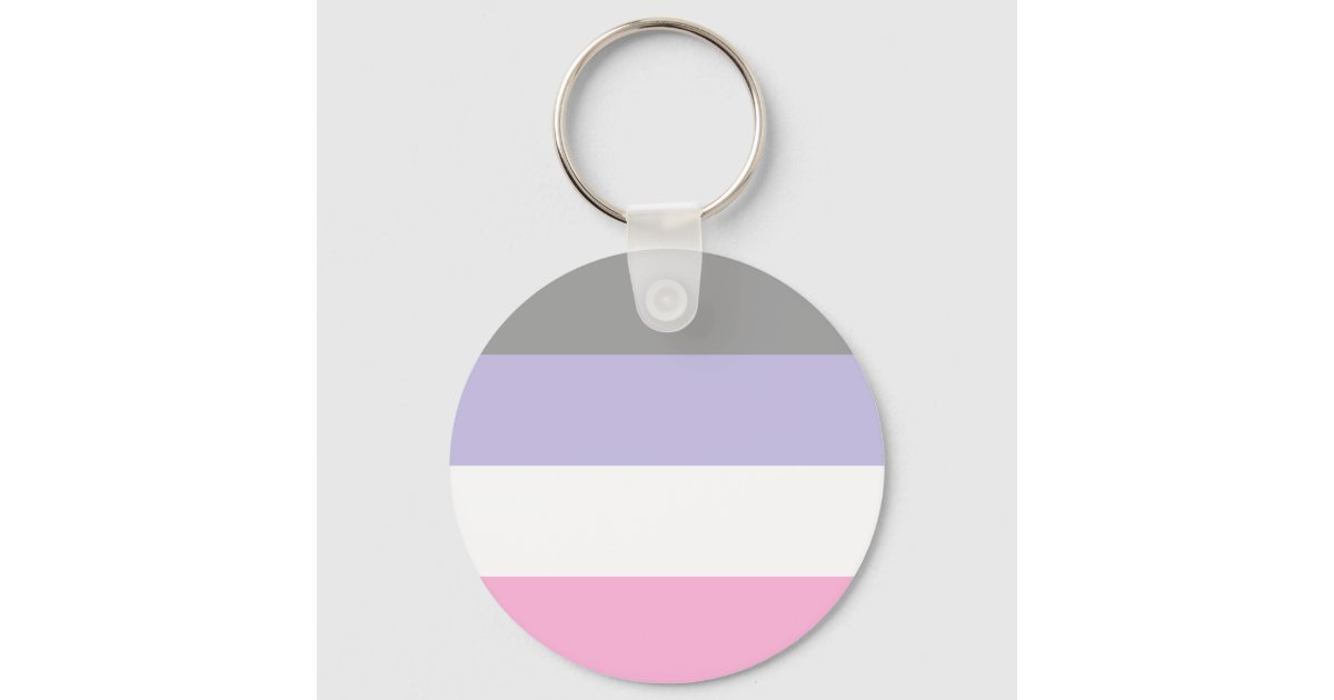 Cupioromantic Pride Flag Keychain | Zazzle