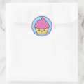 Cuppy Cake Kawaii Stickers | Zazzle