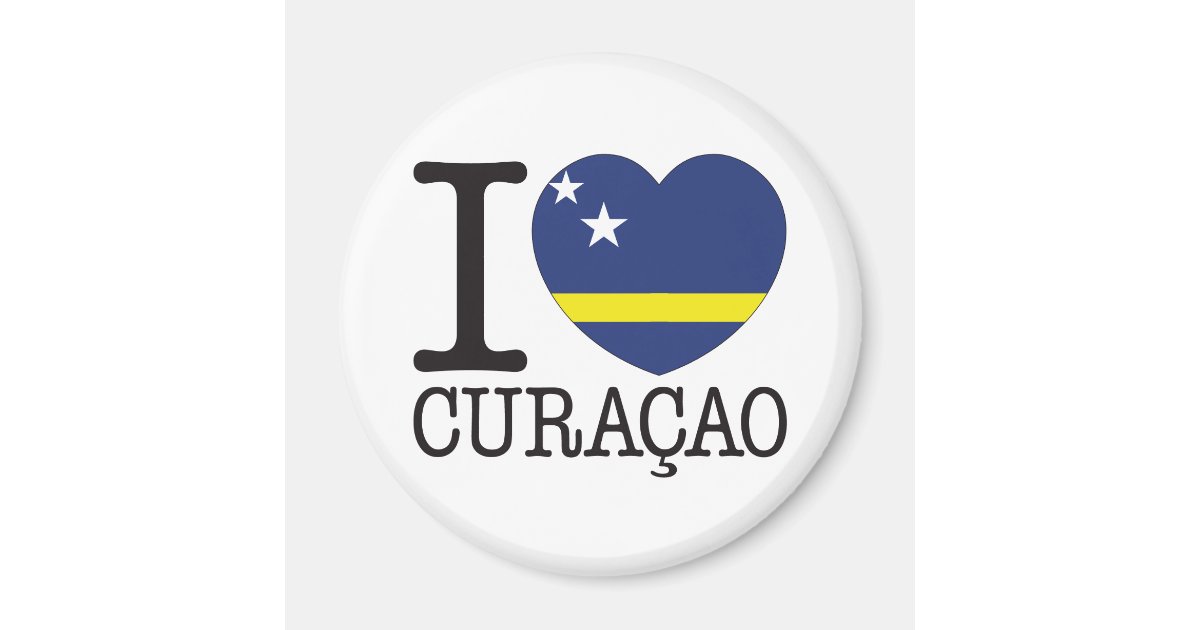 Curacao Love v2 Magnet | Zazzle