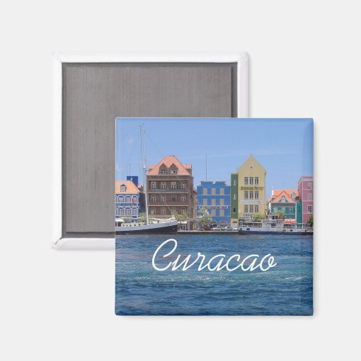 Curacao Travel Photo Seaside Fridge Magnets | Zazzle