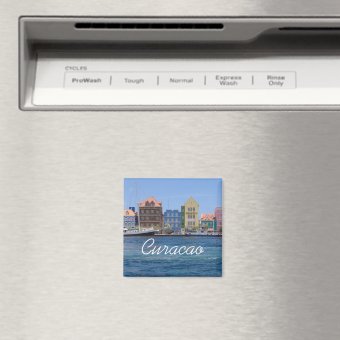 Curacao Travel Photo Seaside Fridge Magnets | Zazzle