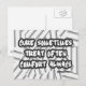 Cure Sometimes Treat Often Comfort Always Quote Postcard | Zazzle