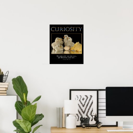 CURIOSITY Poster | Zazzle