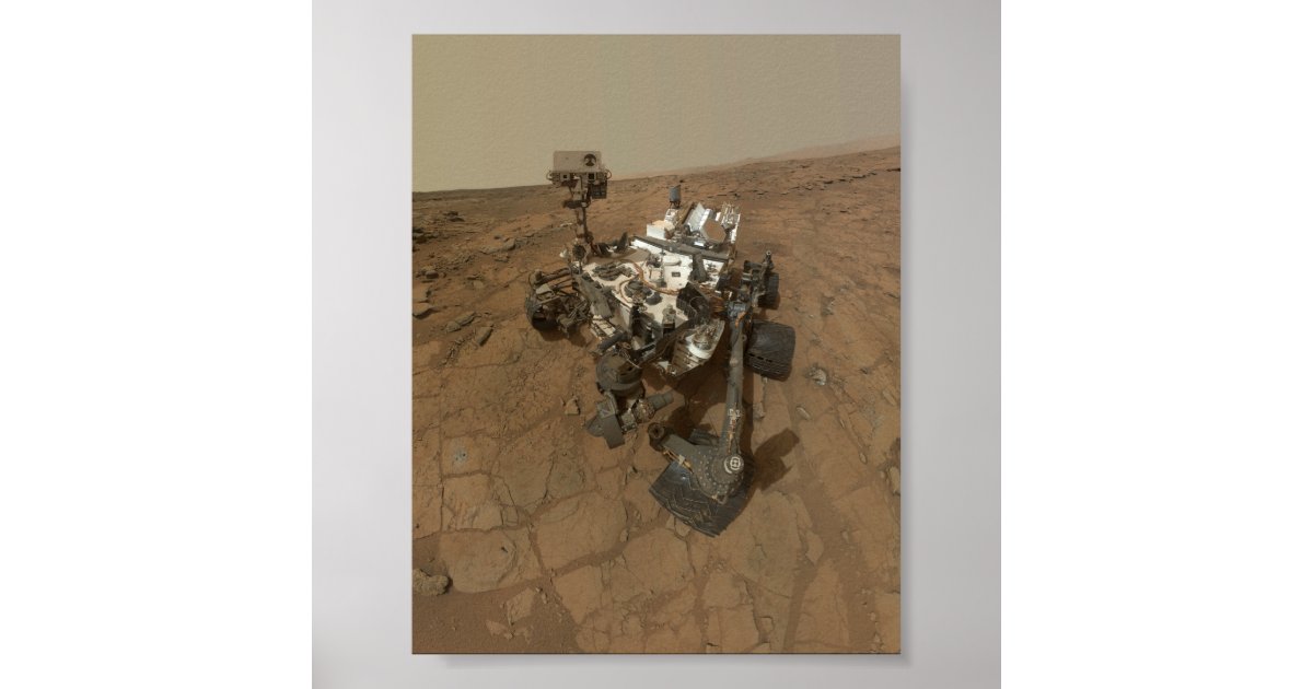 Curiosity Rover Poster | Zazzle