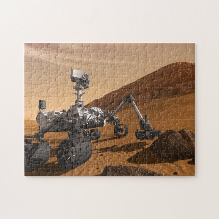 Curiosity: The Next Mars Rover Jigsaw Puzzle | Zazzle