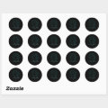 Curly Love Your Curly Hair Classic Round Sticker | Zazzle