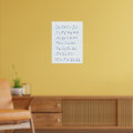 Cursive Writing Poster | Zazzle