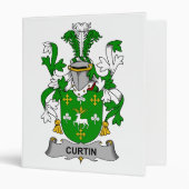 Curtin Family Crest Binder | Zazzle