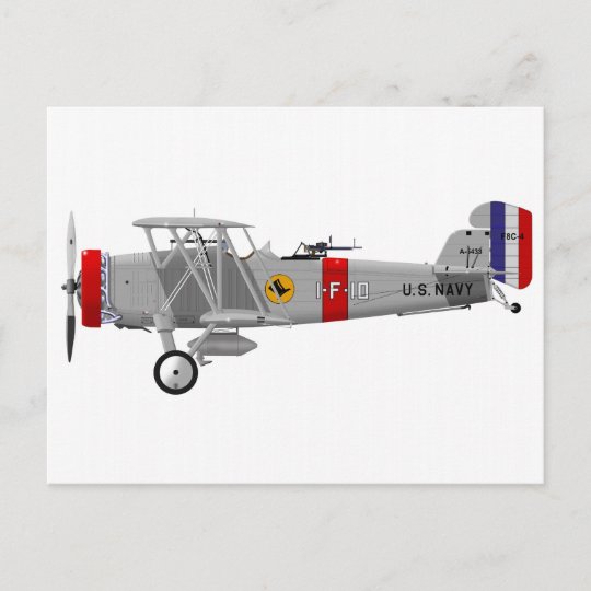 Curtiss F8C-4 Helldiver A5433 Postcard | Zazzle.com