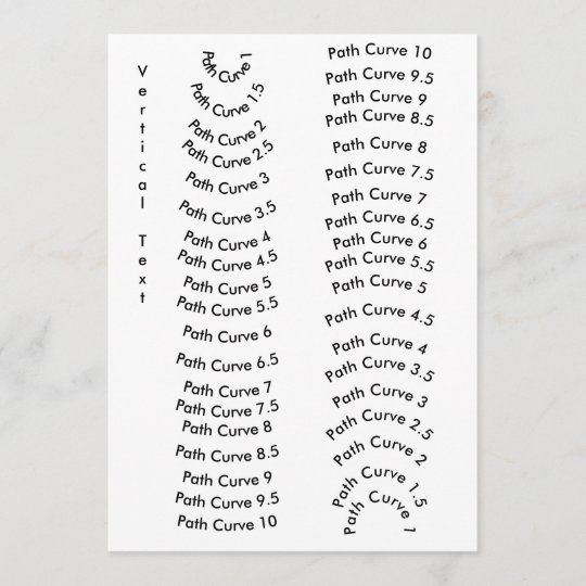 Curved Text Template - Designer Reference | Zazzle.com