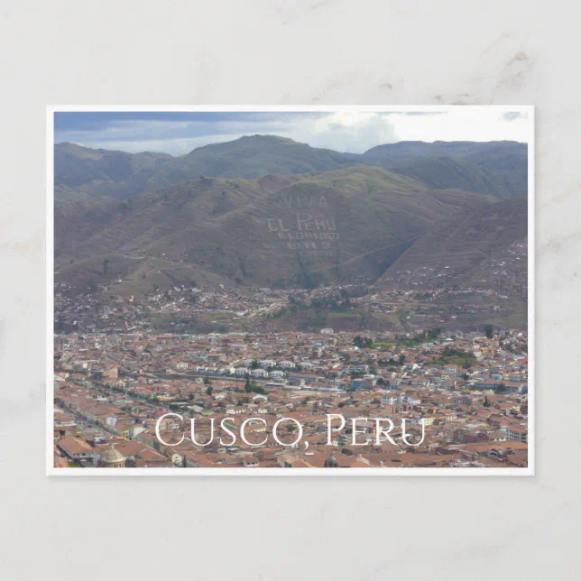 cusco city peru postcard | Zazzle
